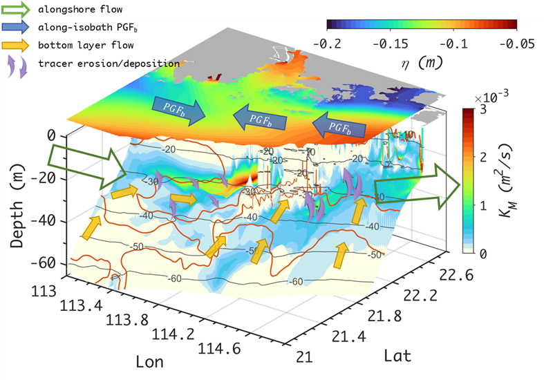 Variability Of The Bottom Boundary Layer Induced By The Dynamics Of The